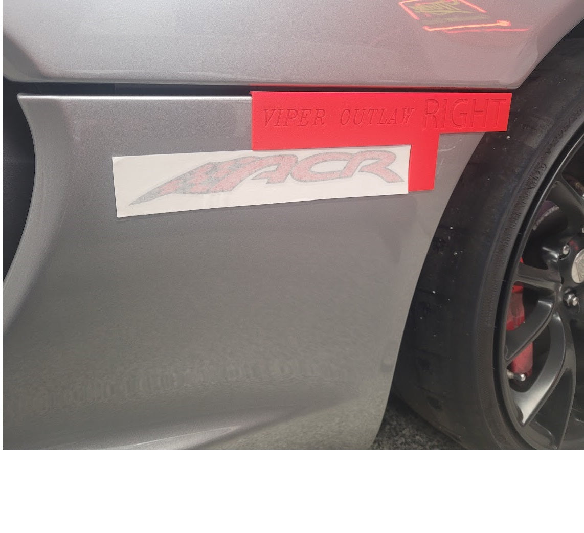 Gen 5 ACR Side Decal Kit – Viper Outlaw